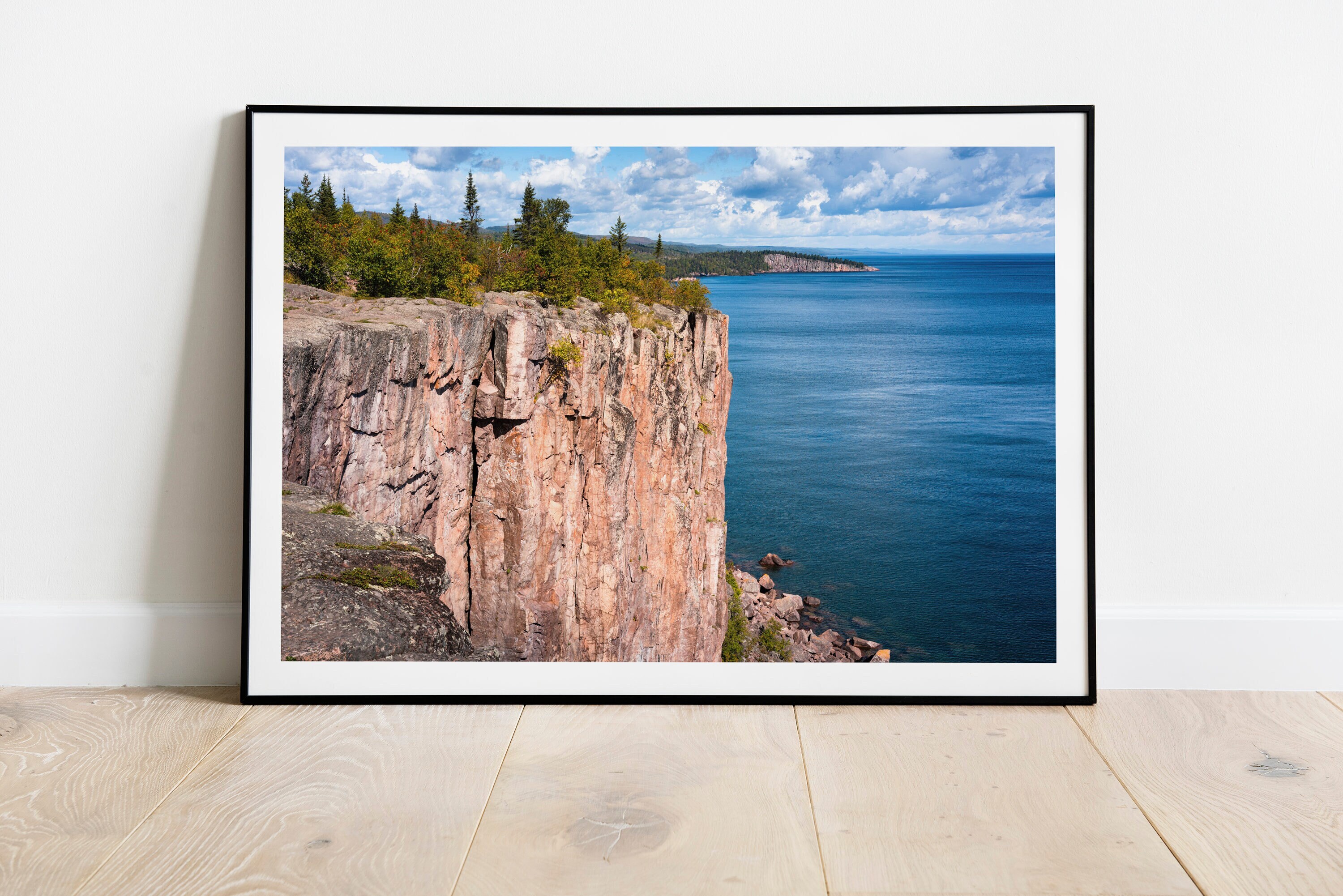 Palisade Head Print Lake Superior Photography North Shore - Etsy