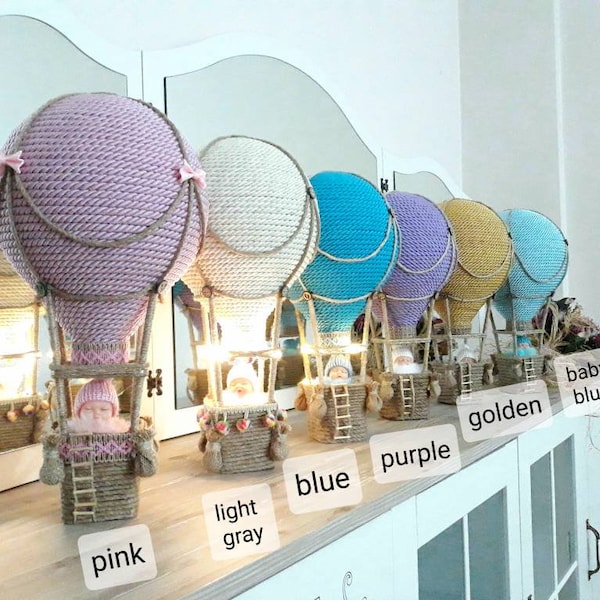 Hot Air Balloon Mobile - Etsy