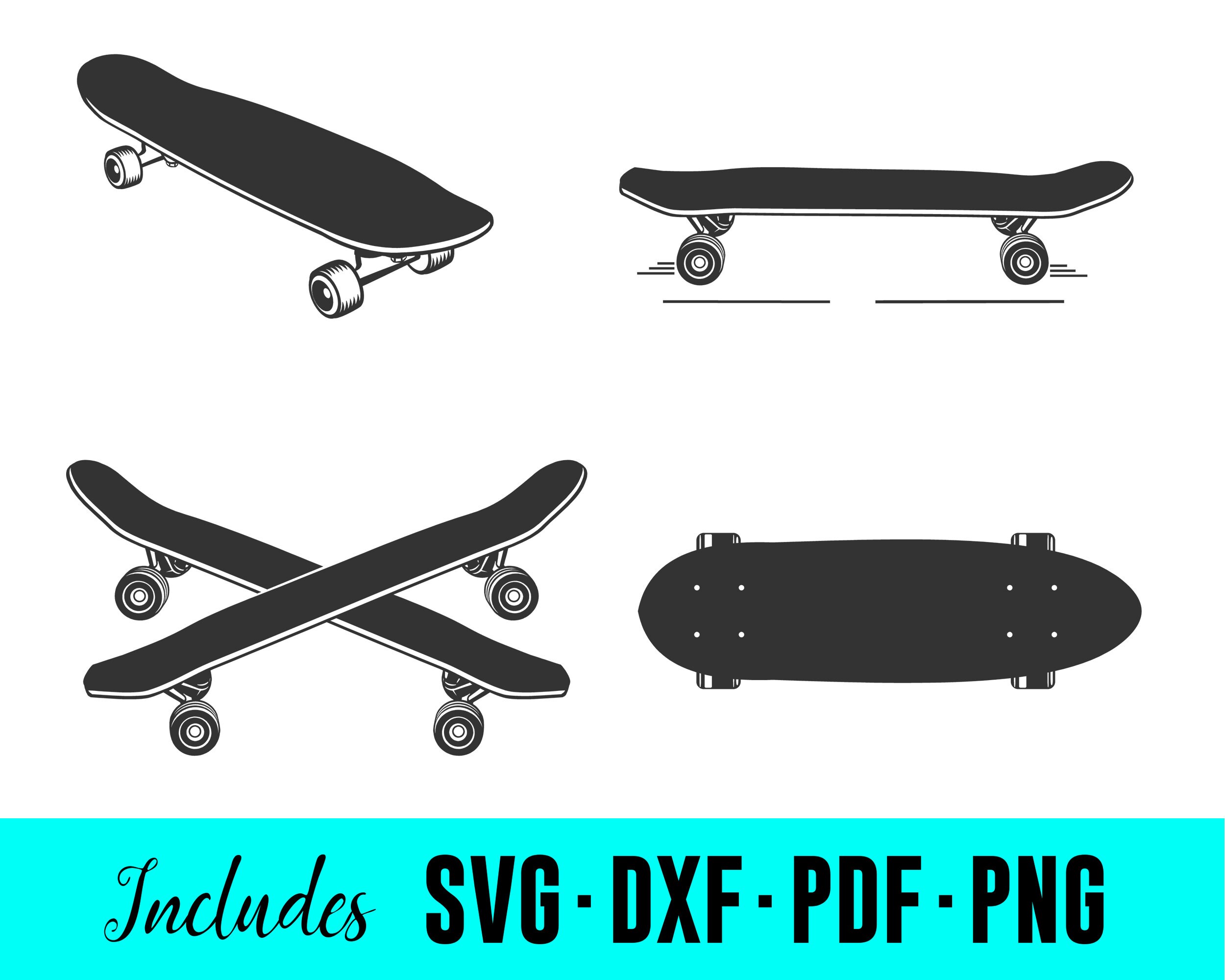Skateboard SVG Files