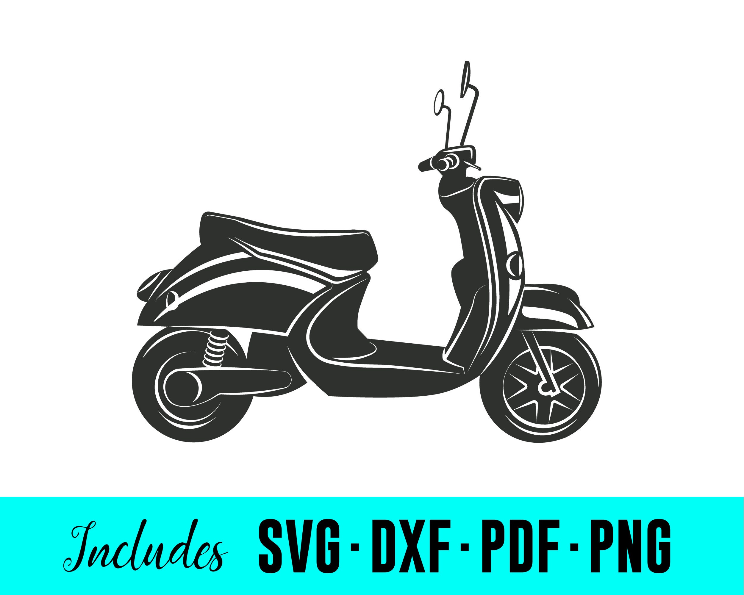 Motor Scooter SVG Motor Scooter Gang SVG Scooter Gang SVG | Etsy