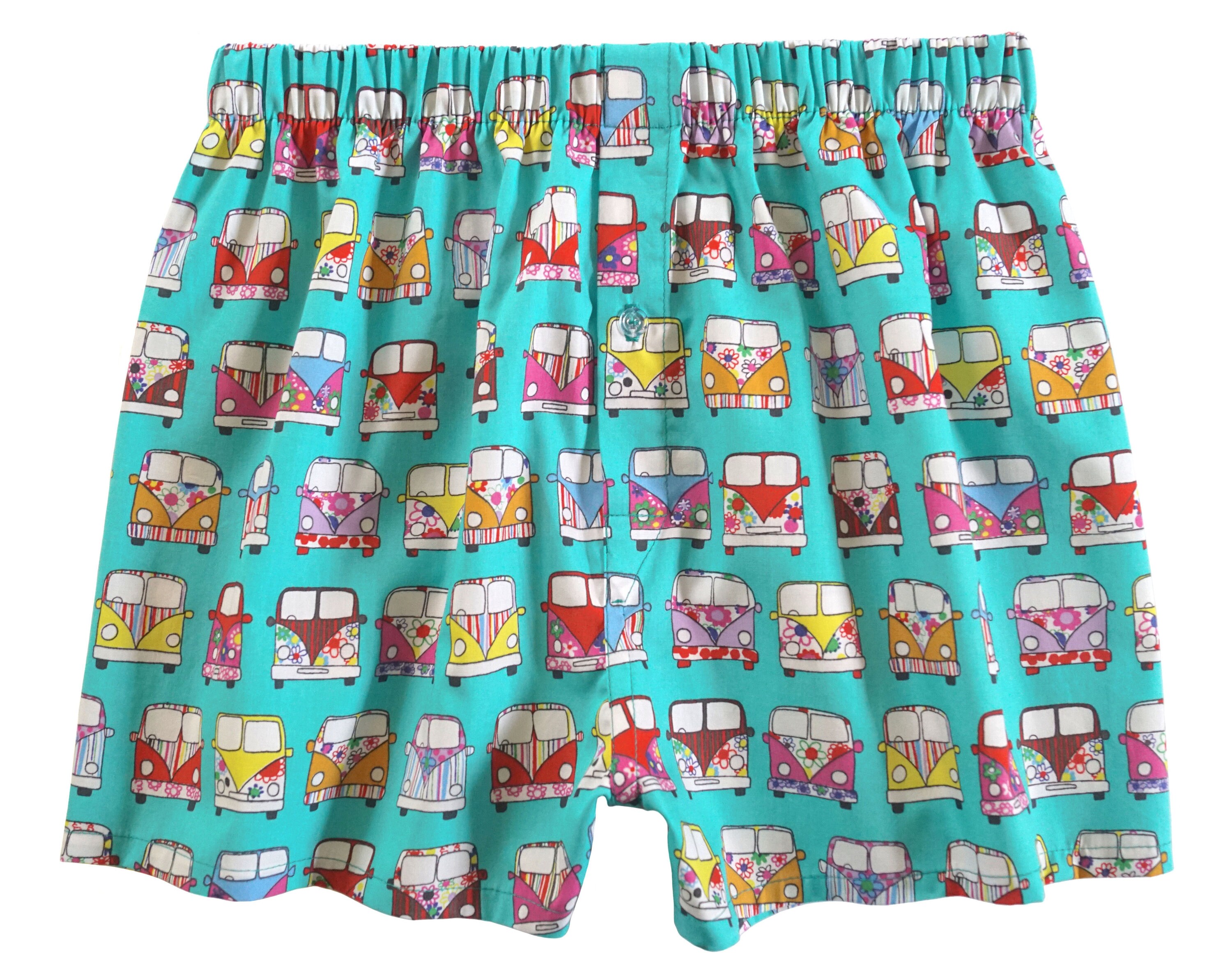 Campervan Boxers - Fun VW Camper Boxer Shorts - Etsy UK