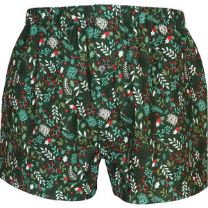 Festive Garland Boxers - Christmas Boxer Shorts - Etsy UK