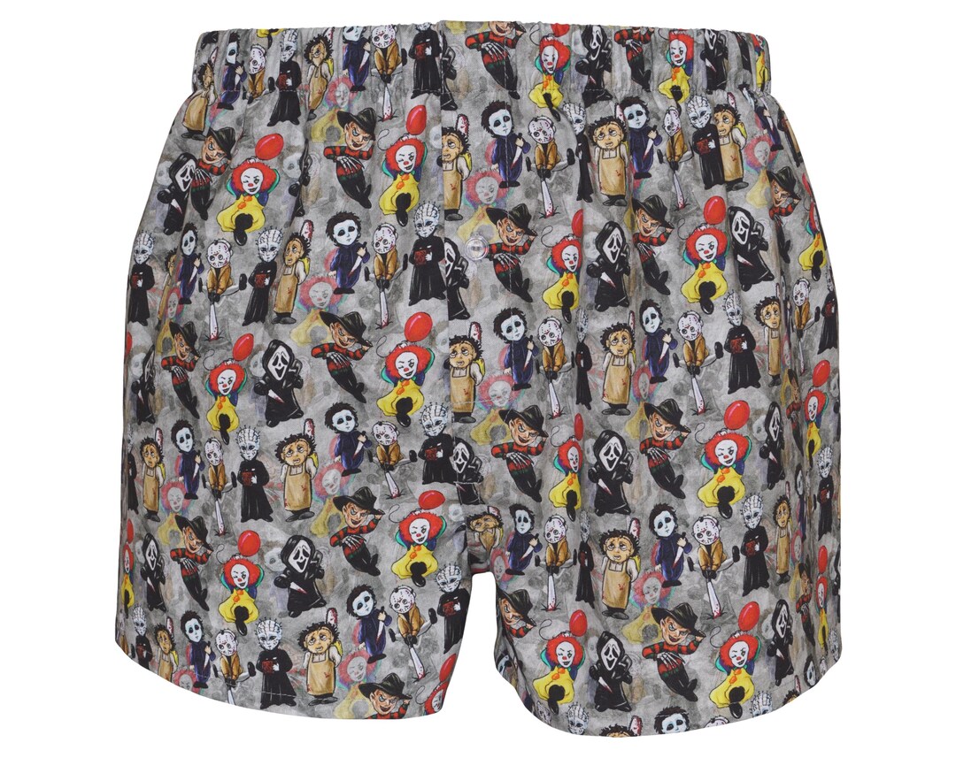 Scary Club Boxer Shorts - Halloween Boxers - Etsy