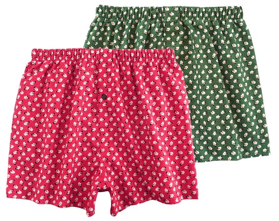 Mini Snowmen Boxers Festive Christmas Boxer Shorts | Etsy