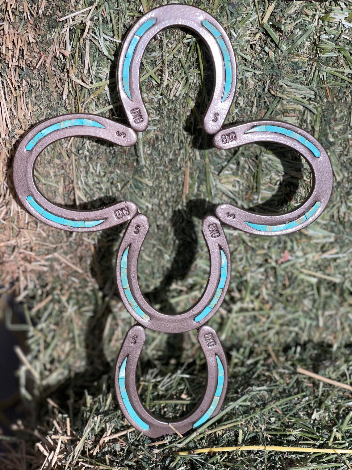 Horseshoe Cross - Etsy