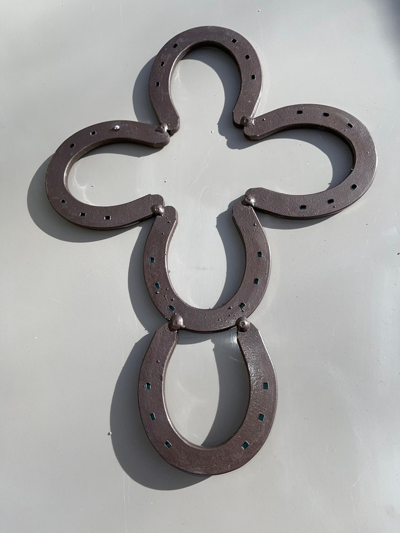 Horseshoe Cross - Etsy