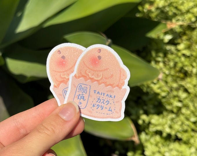 Cute Taiyaki Stickers || Vinyl Stickers - Etsy