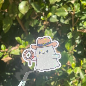 Cowboy Ghost Sticker Pack, Sticker Bundle, Halloween Cute Ghost ...