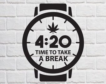 420 Digital Clock - Etsy