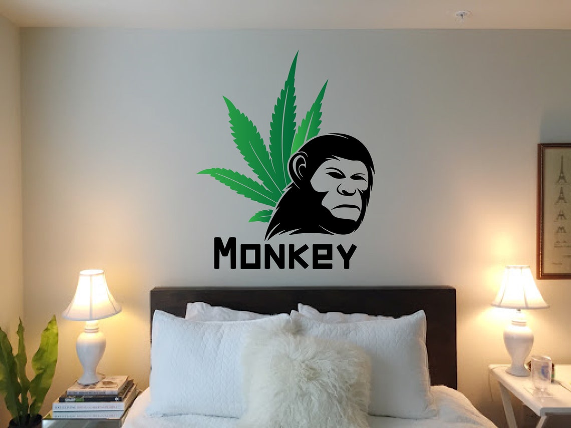 Weed Monkey Png/cannabis Vector Instant - Etsy