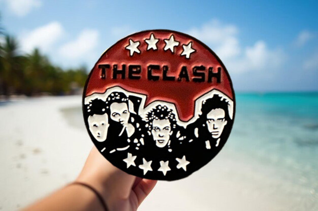 Punk Enamel Pins | the Clash (includes FREE Secure Padded Shipping) - Etsy