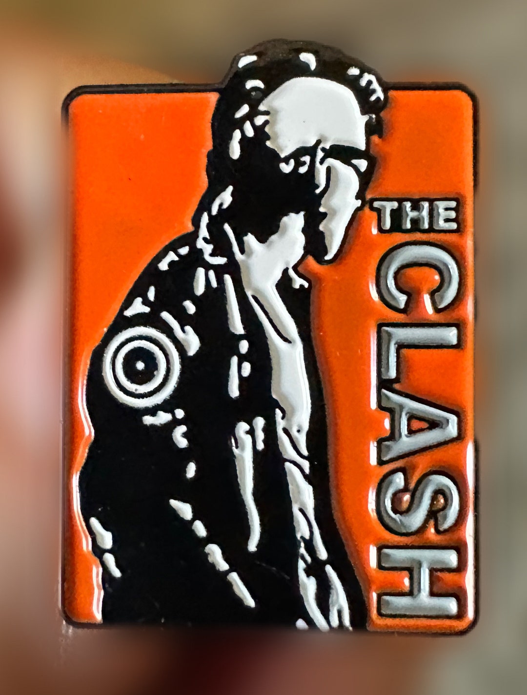 Punk Enamel Pins the Clash includes FREE Secure Padded Shipping - Etsy
