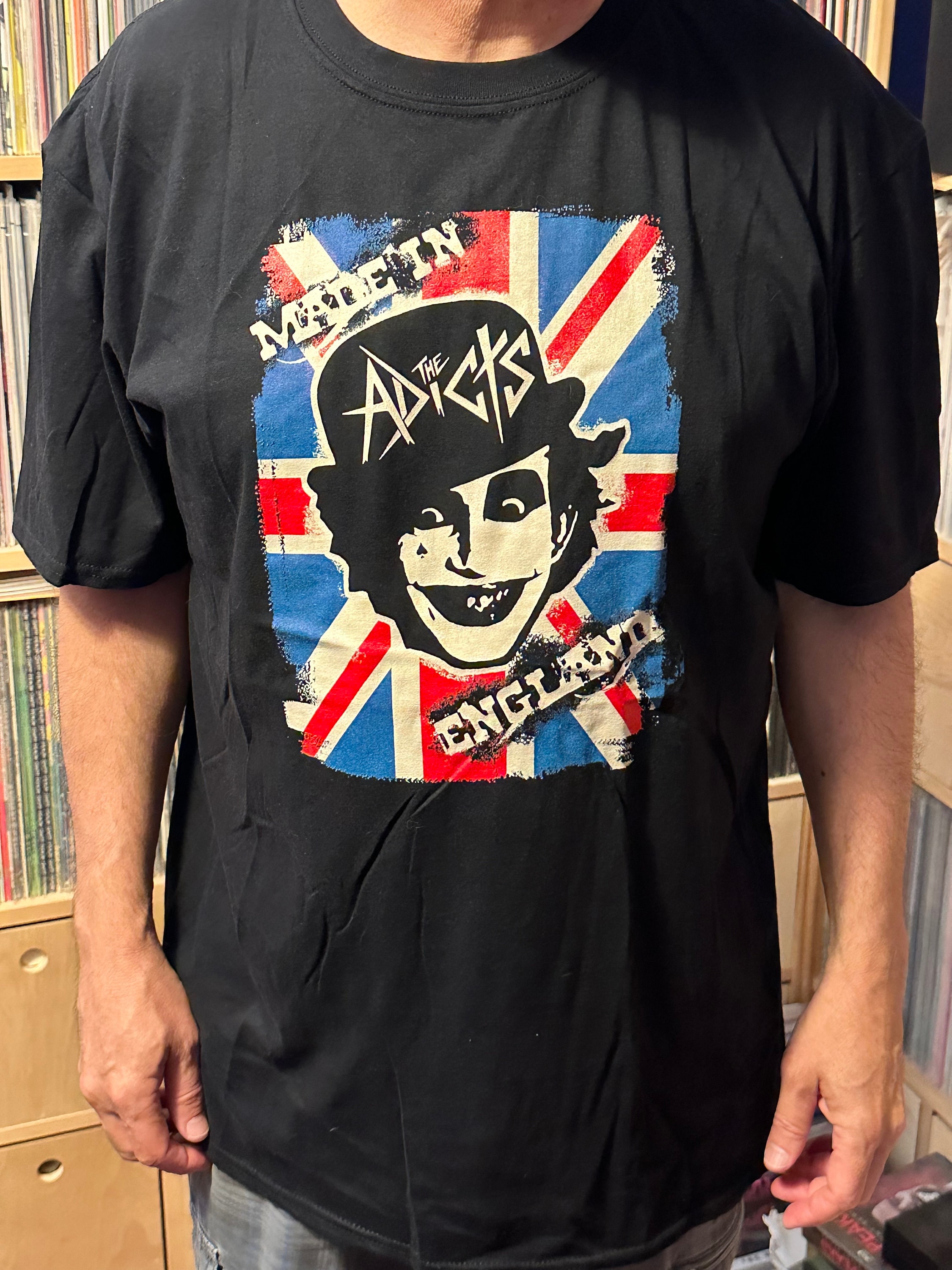 The Adicts union Jack T Shirt - Etsy