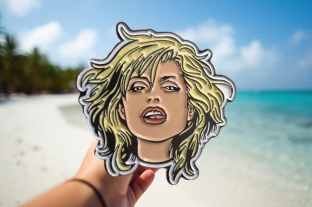 Punk Enamel Pins | Debbie Harry Blondie (includes FREE Secure Padded ...