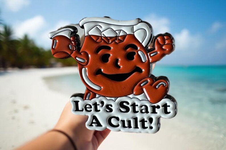 Punk Enamel Pins | Let’s Start A Cult - Etsy