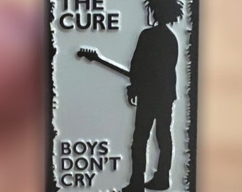 Cute Retro the Cure Enamel Pin the Cure Boys Don't Cry Pin Robert Smith ...