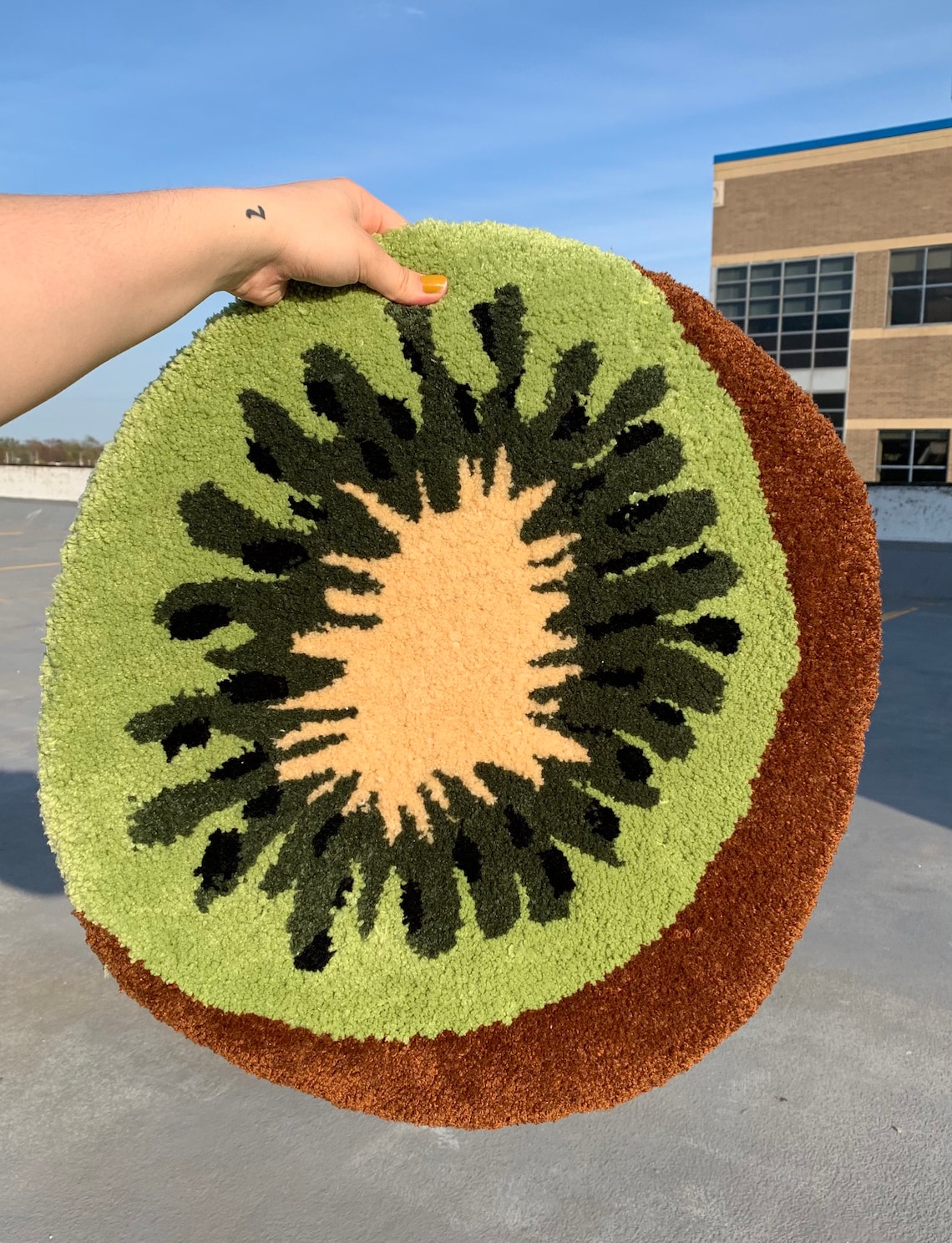 Handmade Kiwi Rug - Etsy