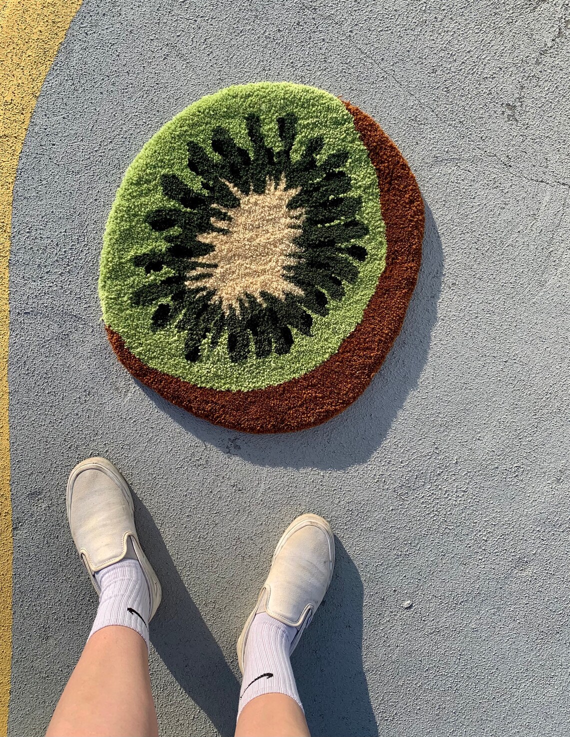 Handmade Kiwi Rug - Etsy