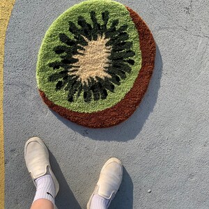 Handmade Kiwi Rug - Etsy