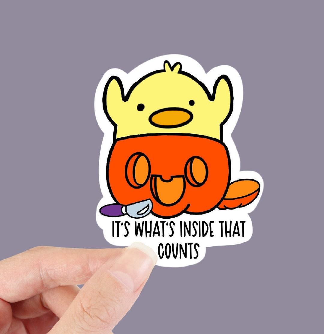It’s What’s Inside That Counts, Funny Stickers, Sarcasm Laptop Decal ...