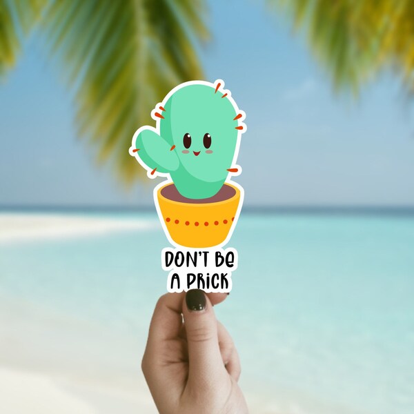 Cactus Sticker - Etsy