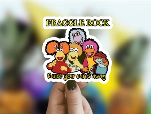 Fraggle rock sticker waterproof sticker Waterproof | Etsy