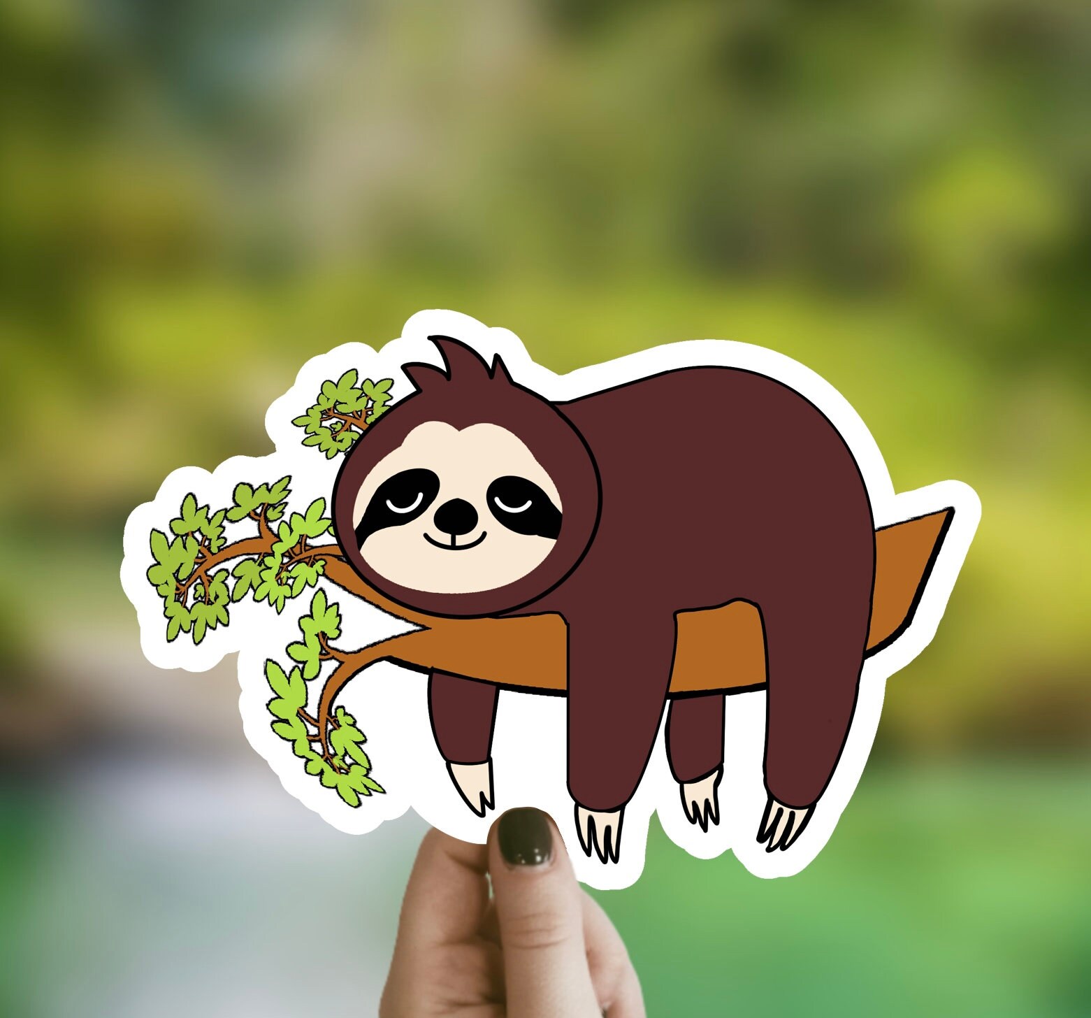 Stickers Paper Paper & Party Supplies Sleepy Sloth Stickers etna.com.pe