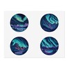Aurora Arctic Sky Sticker Northern Lights Captures the Splendor of the ...
