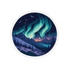 Northern Lights Aurora Borealis Sticker Magnetic Field Illumination ...