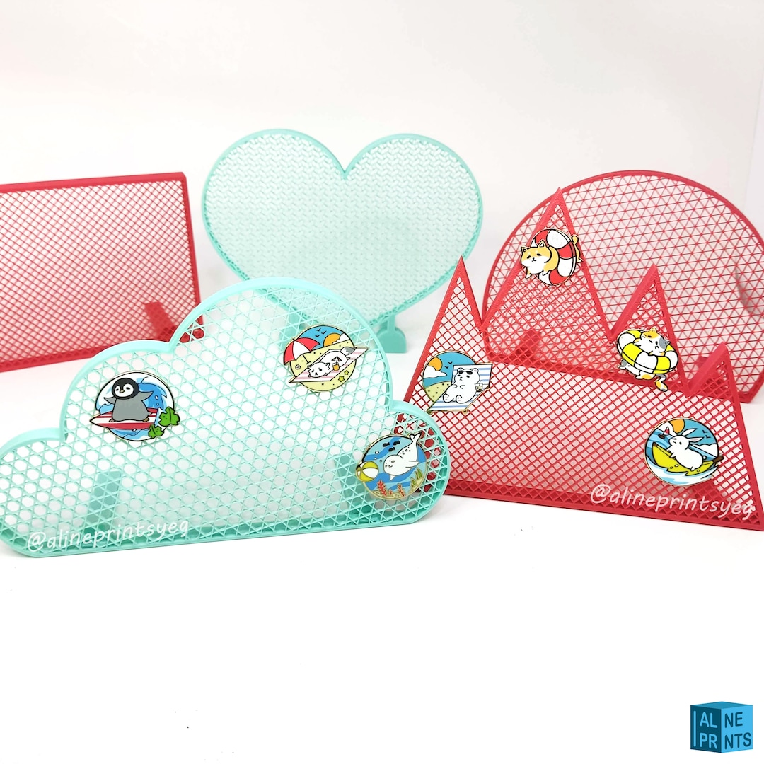 Large Pin Display Stand, Huge Pin Board for Multiple Pins, Pin Display ...