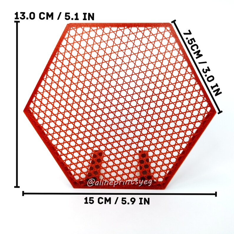 Large Hexagon Pin Display Stand Huge Pin Display Board for - Etsy