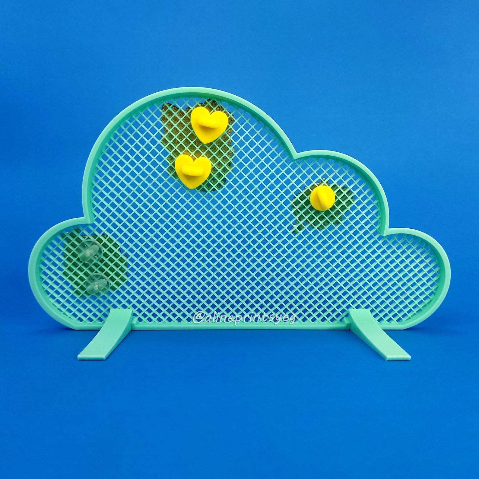 Large Cloud Pin Display Stand Huge Pin Display Board for - Etsy
