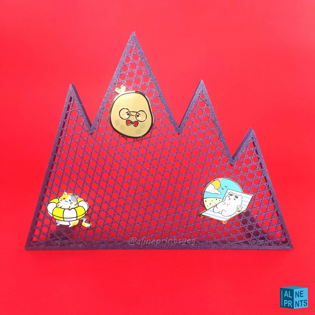 Large Mountain Pin Display Stand, Huge Pin Display Board for Multiple ...