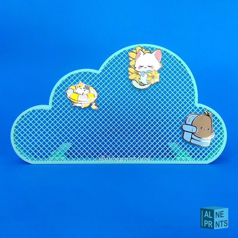 Large Cloud Pin Display Stand Huge Pin Display Board for - Etsy