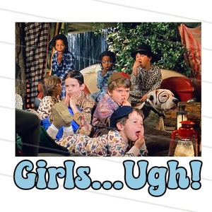 2 Design Girls Ugh PNG, Little Rascals Pnd, 90's Movie, Retro ...