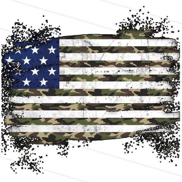 Camo Flag Shirt - Etsy