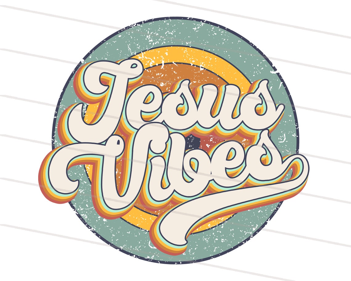 Jesus Vibes PNG Vintage Jesus Sublimation Designs Downloads - Etsy