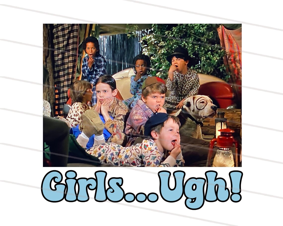 2 Design Girls Ugh PNG Little Rascals Boys Ugh 90's - Etsy