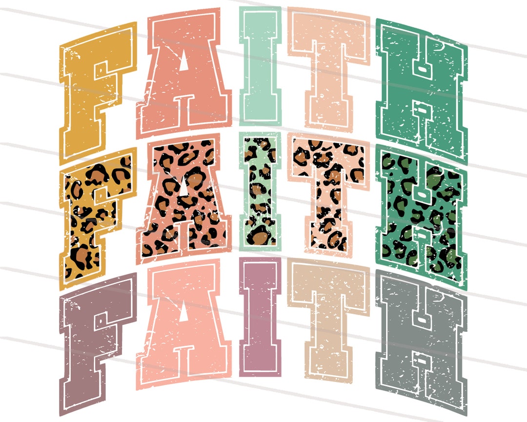 3 Design Léopard Foi SVG | Foi PNG | Svg de Pâques | Pâques Png ...