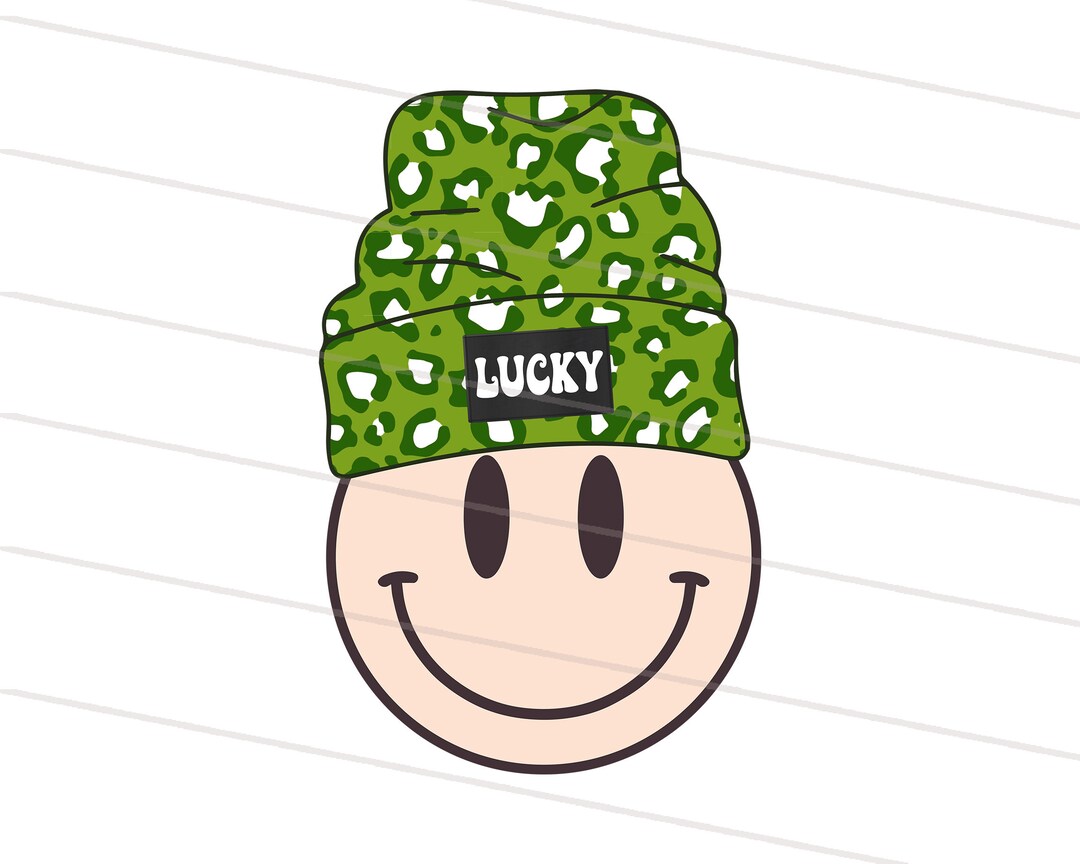 2X St. Patrick's Day Smiley Face Png, Lucky Mama Png, Retro St. Patrick ...