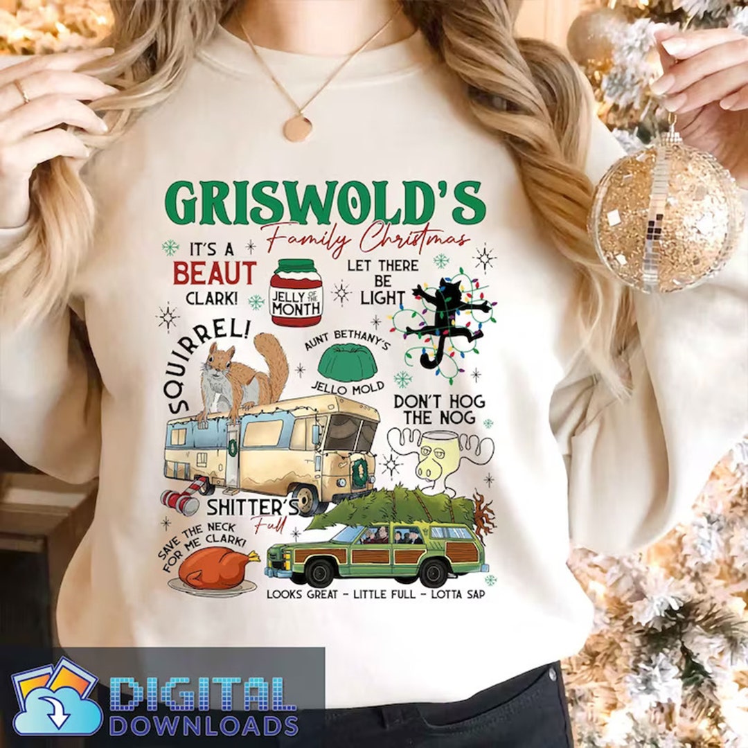 Vintage Griswold Christmas Png, Griswold Co Png, Christmas Tree Farm ...