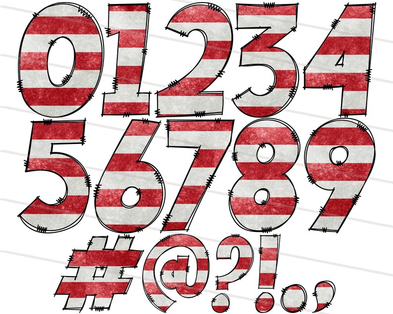 Stars and Stripes USA Flag Alphabet Letters PNG Bundle - Etsy