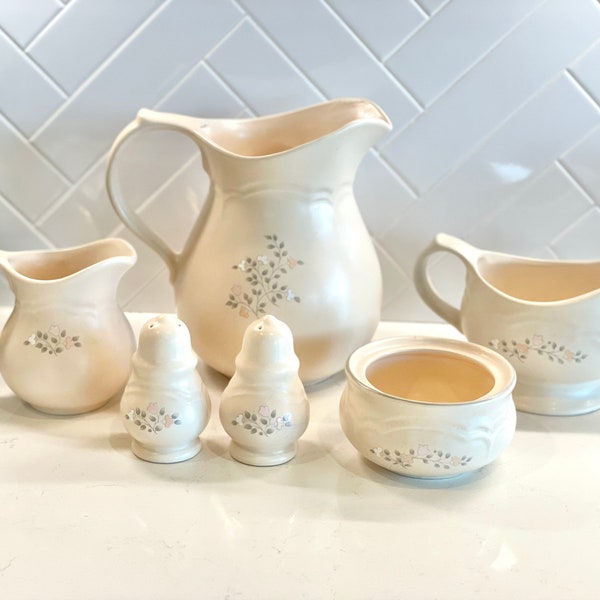 Pfaltzgraff Pitcher - Etsy