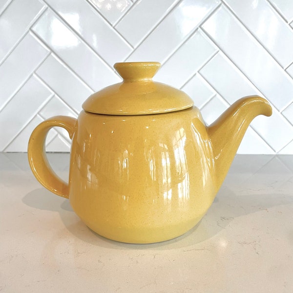 Yellow Teapot - Etsy