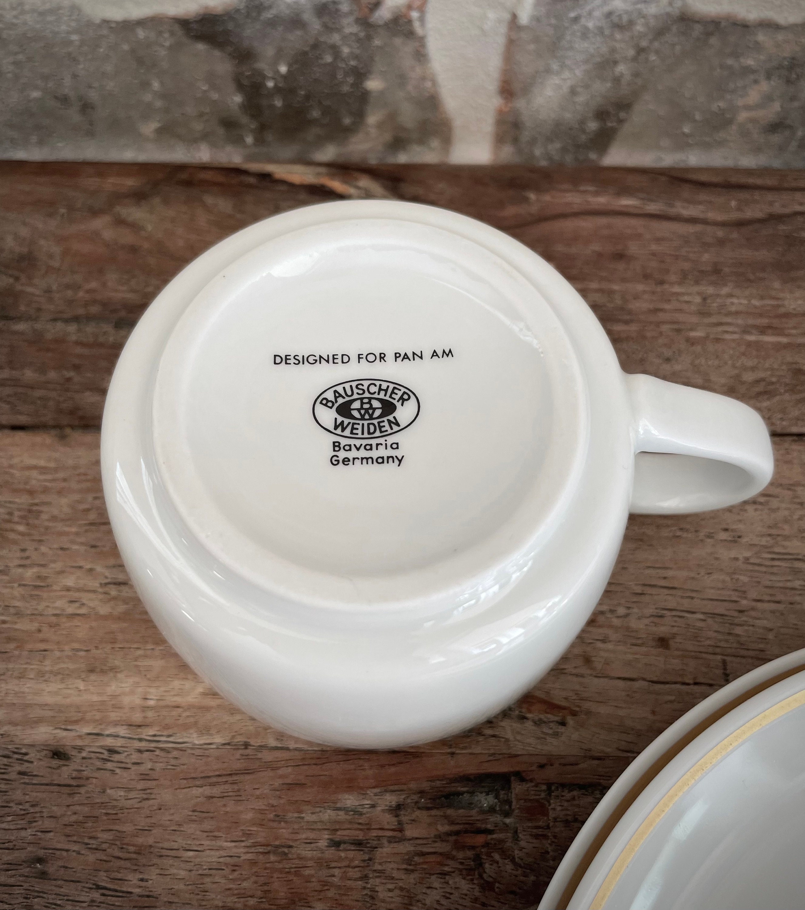 Pan Am Airlines First Class Dessert Plates Coffee and Tea Mugs - Etsy