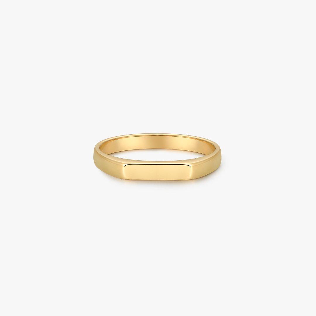 Miranda Ring (18K PVD Gold Plated Stainless Steel, Waterproof ...