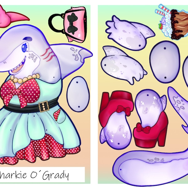 Jointed Paper Puppet - Etsy