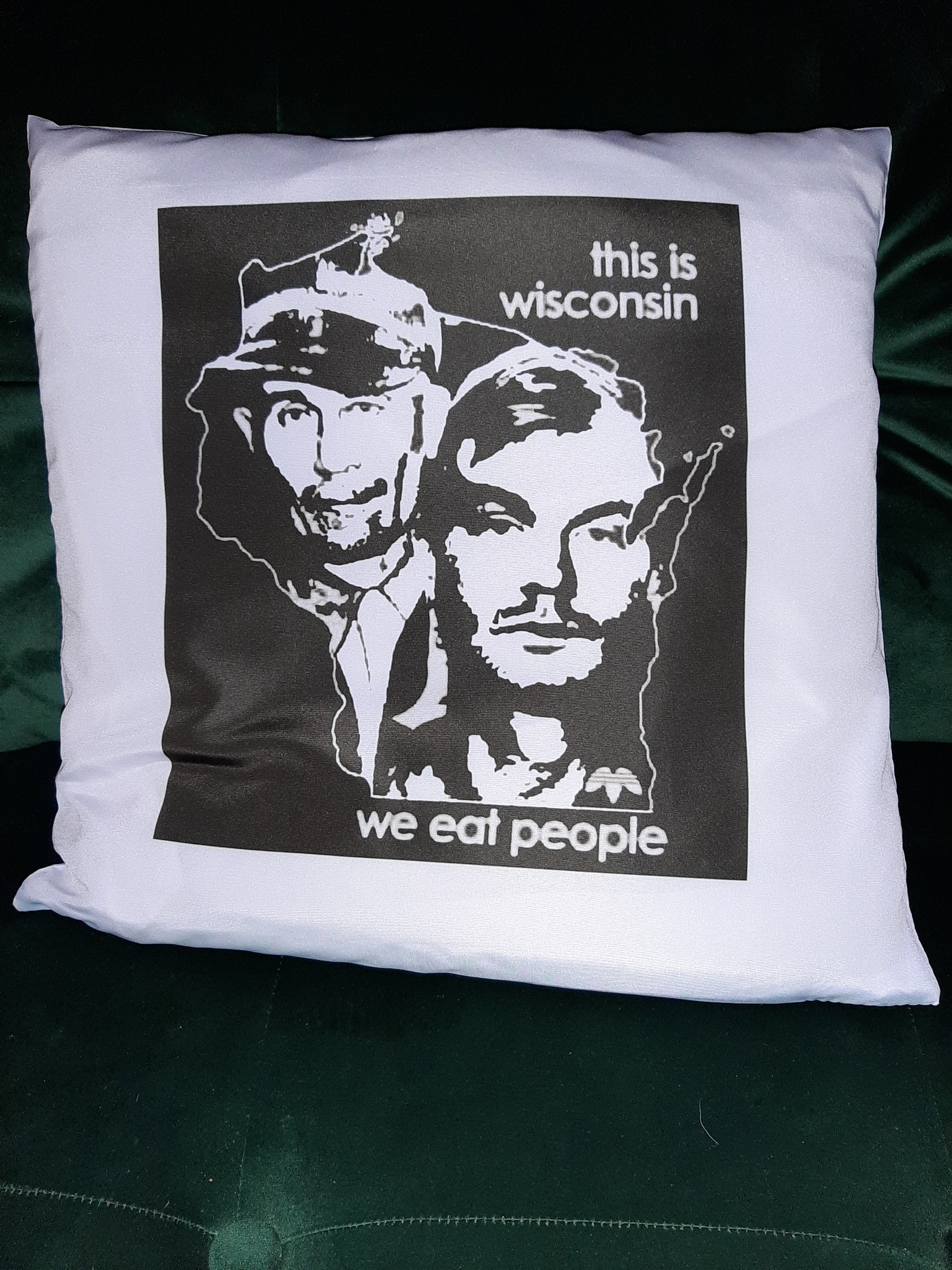 Jeffrey Dahmer / Ed Gein / Aileen Wuornos Serial Killer Pillow Case ...