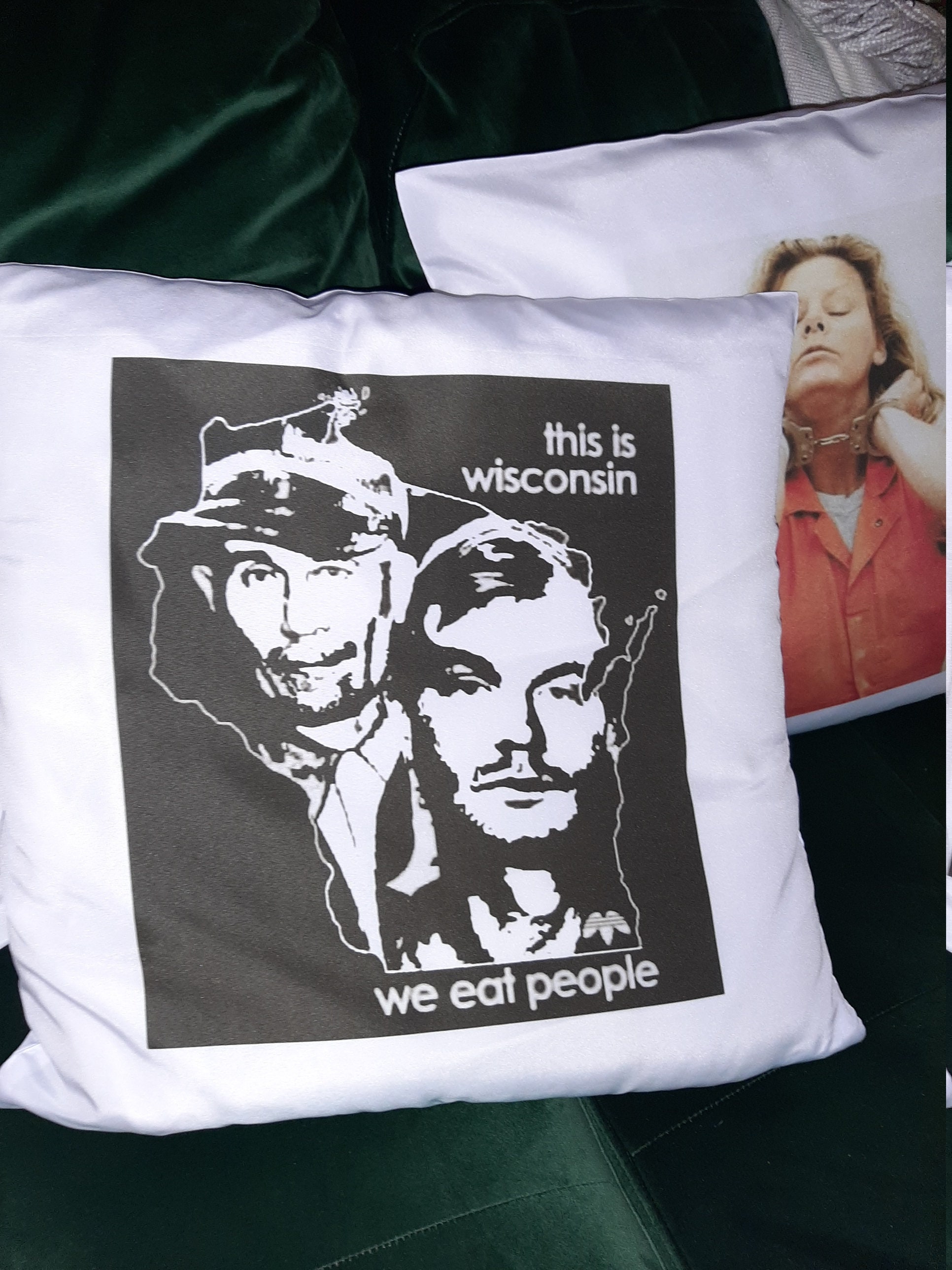 Jeffrey Dahmer / Ed Gein / Aileen Wuornos Serial Killer Pillow Case ...