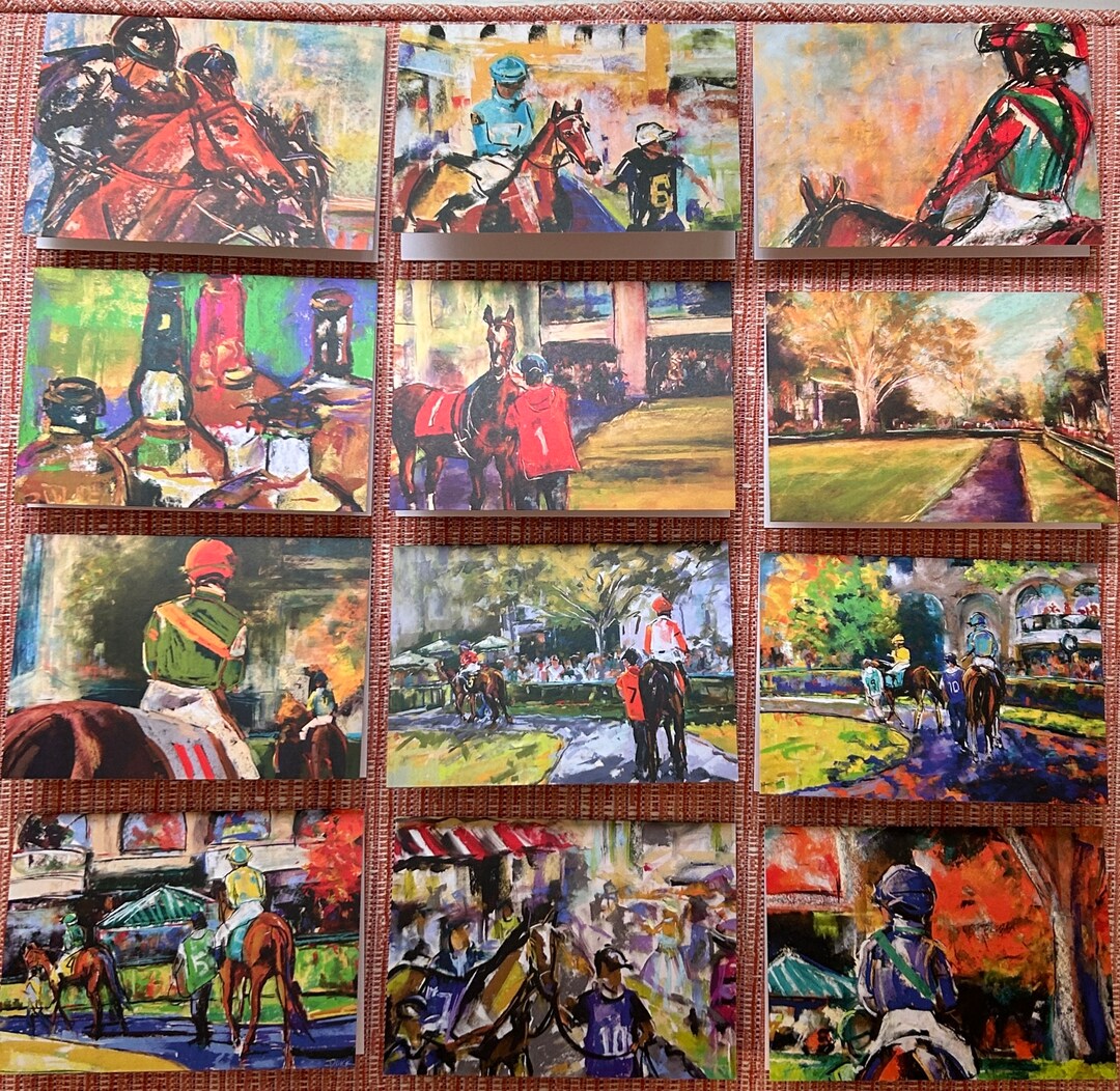 Notecards Set of 12 Kentucky Life - Etsy